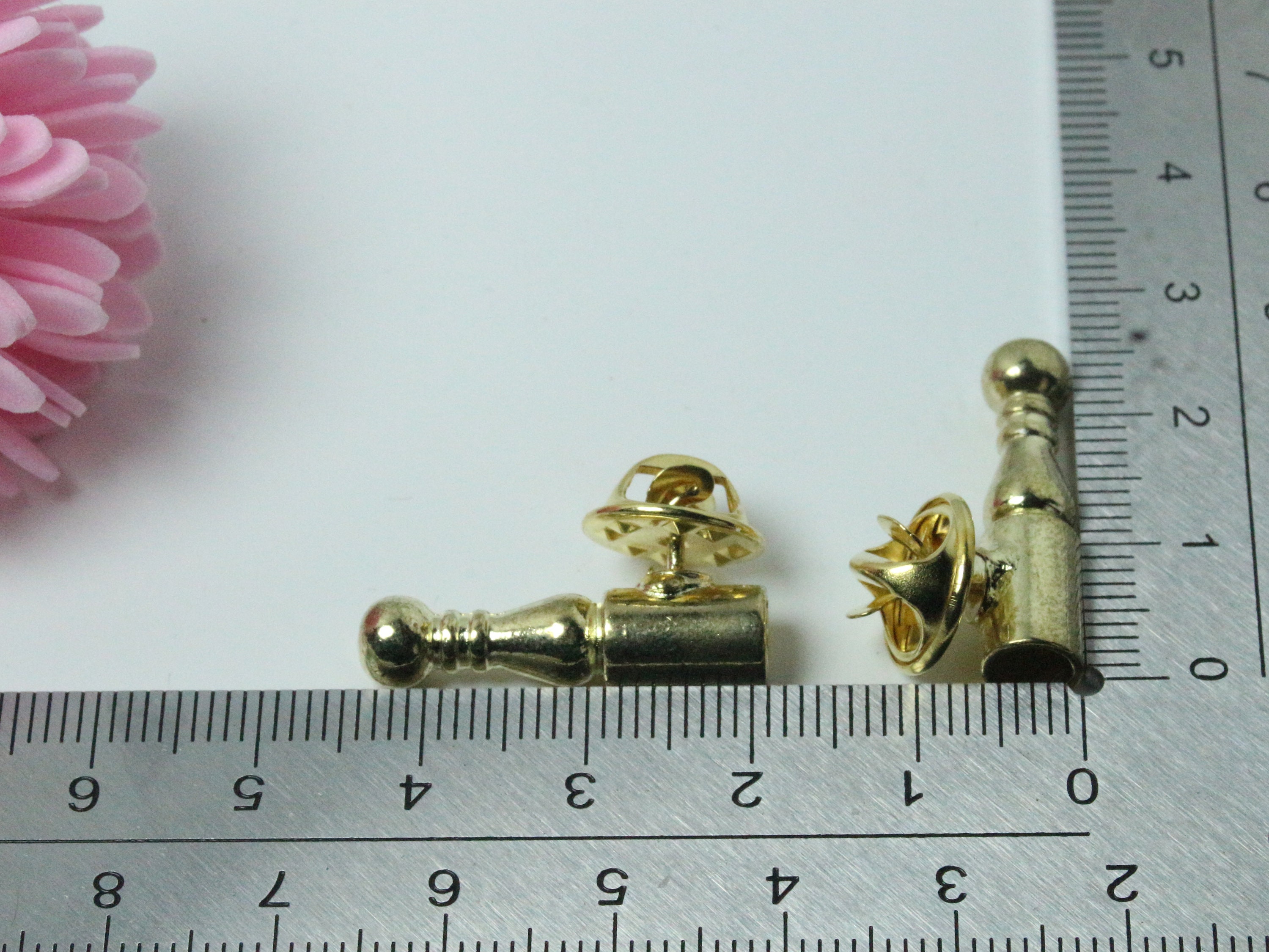 10 Brooch Point Pin Cap Set Base Base Bracket Feather Brooch ...