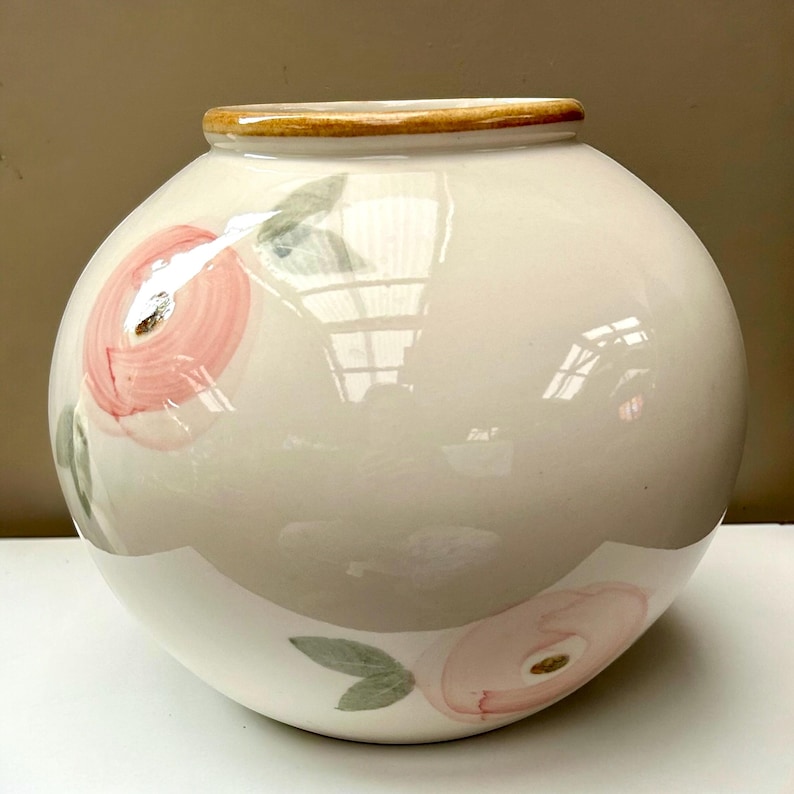 Vintage Robert Gordon Pottery Australia Orchard Blossom Floral Vase - Etsy