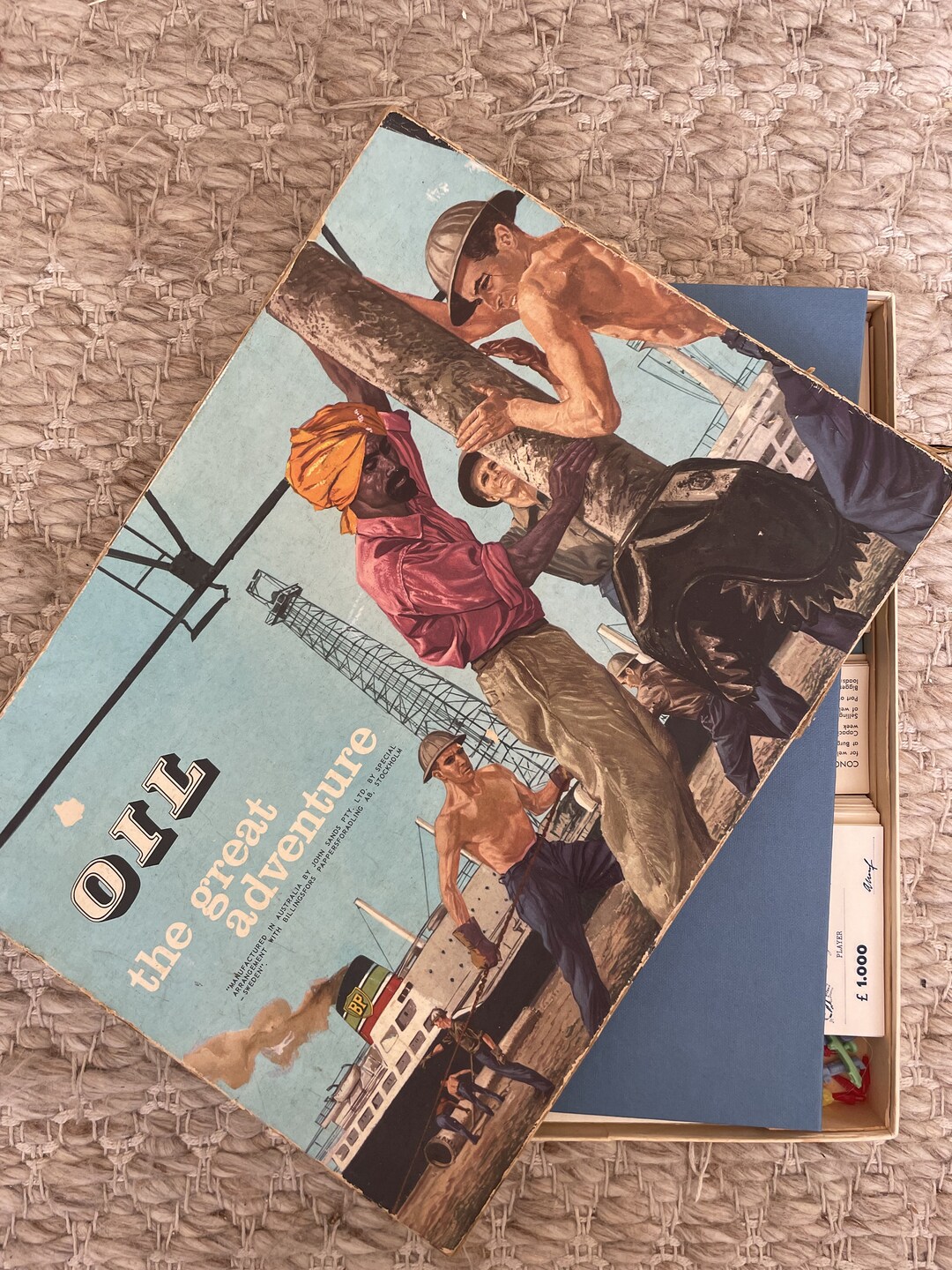 Vintage OIL Board Game: 1960s John Sands, Australian Made - Etsy