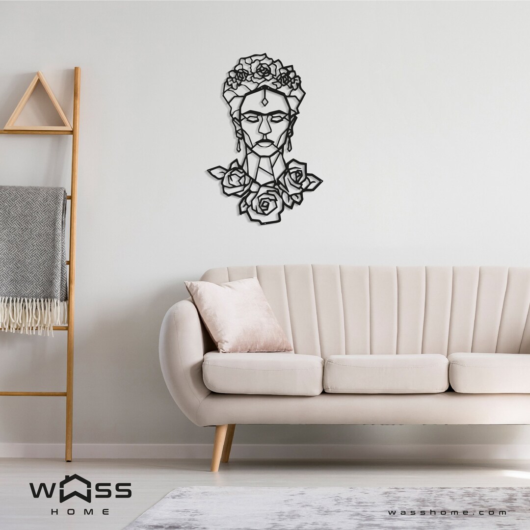 Frida Kahlo Metal Wall Art Frida Wall Hanging Metal Wall - Etsy