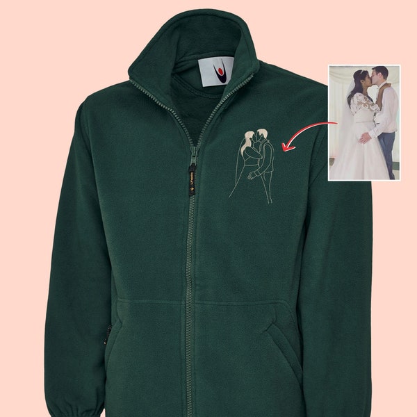 Outline Photo Zip up Hoodie - Etsy