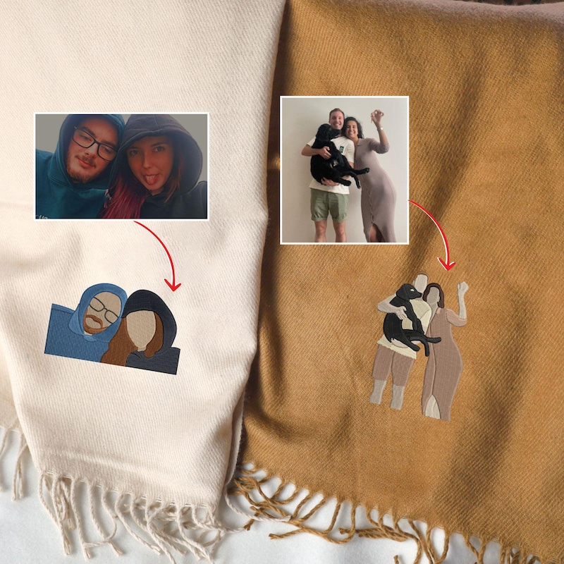 Custom Shawl With Logo - Etsy UK