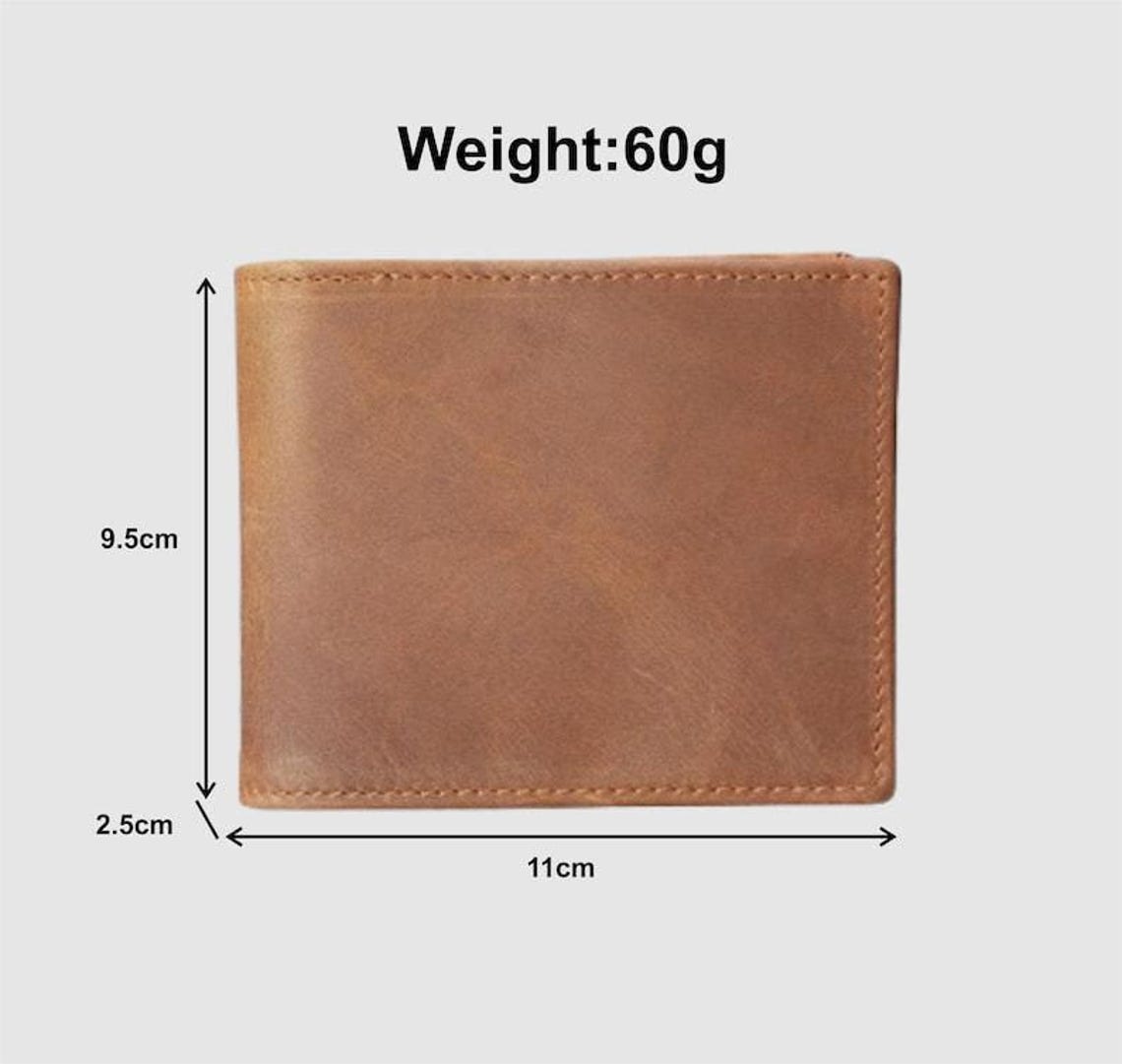 Custom Wallet for Men, Personalised Name Engraved Wallet Perfect Gift ...