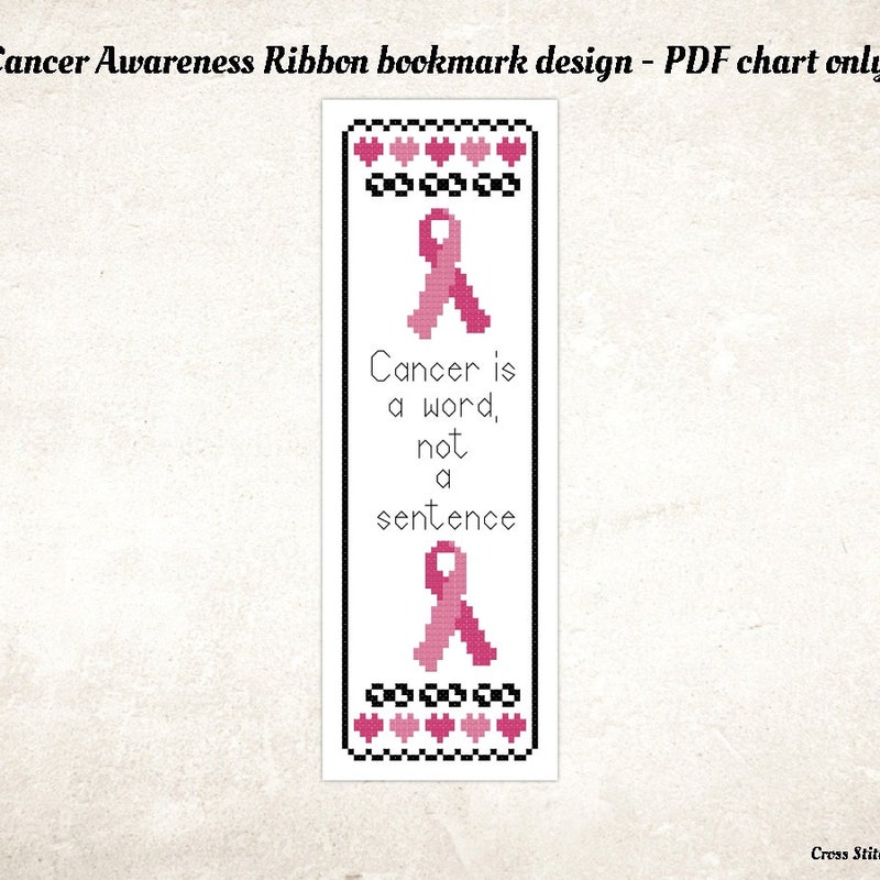 Cancer Cross Stitch - Etsy