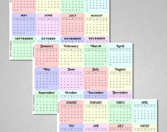 Micro 2023 Calendar - Etsy