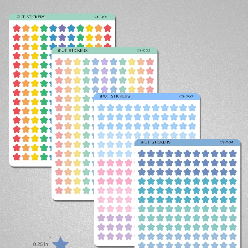 Star Sticker - Etsy