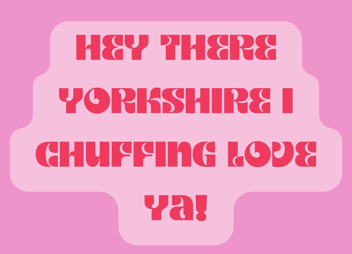 Hey There Yorkshire Art Print, Yorkshire Saying Art Print, Yorkshire ...