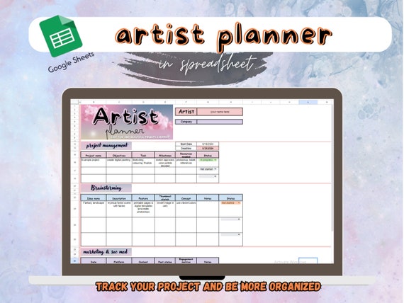 Artist Spreadsheet