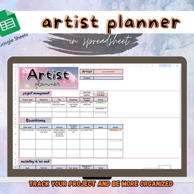 Art Teacher Planner - Etsy