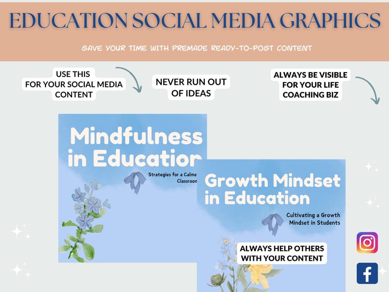 Social Media Education Infographics, Mindfulness Infographics for ...