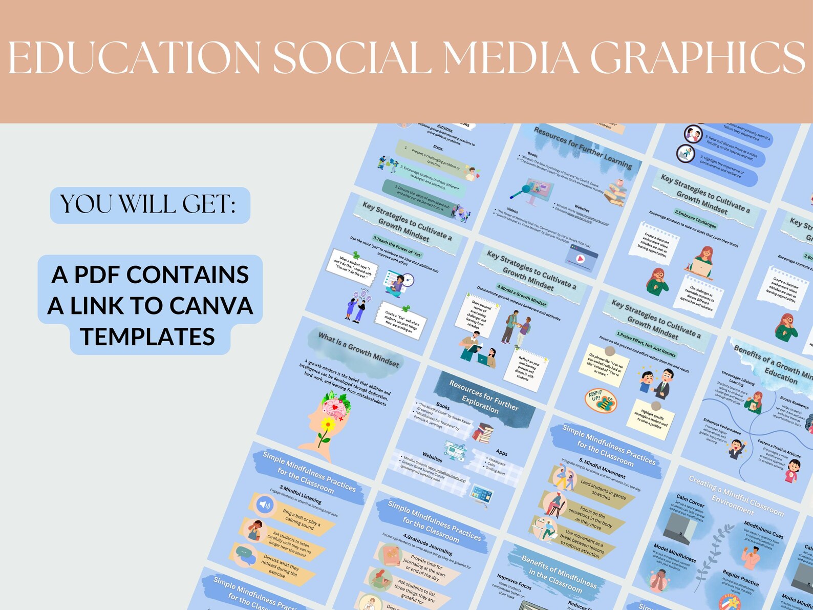 Social Media Education Infographics, Mindfulness Infographics for ...