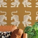 Peel and Stick Mustard Tiger Wallpaper Aztec Tiger Wallpaper - Etsy