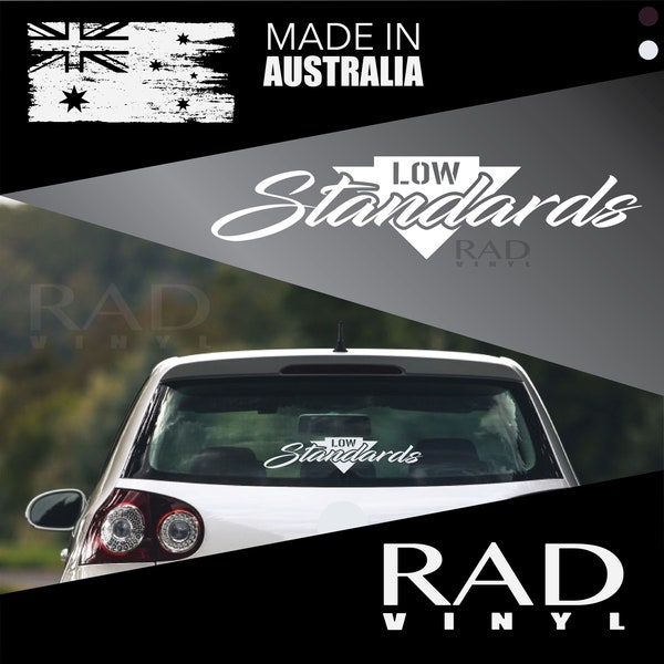 Low Standard Sticker - Etsy