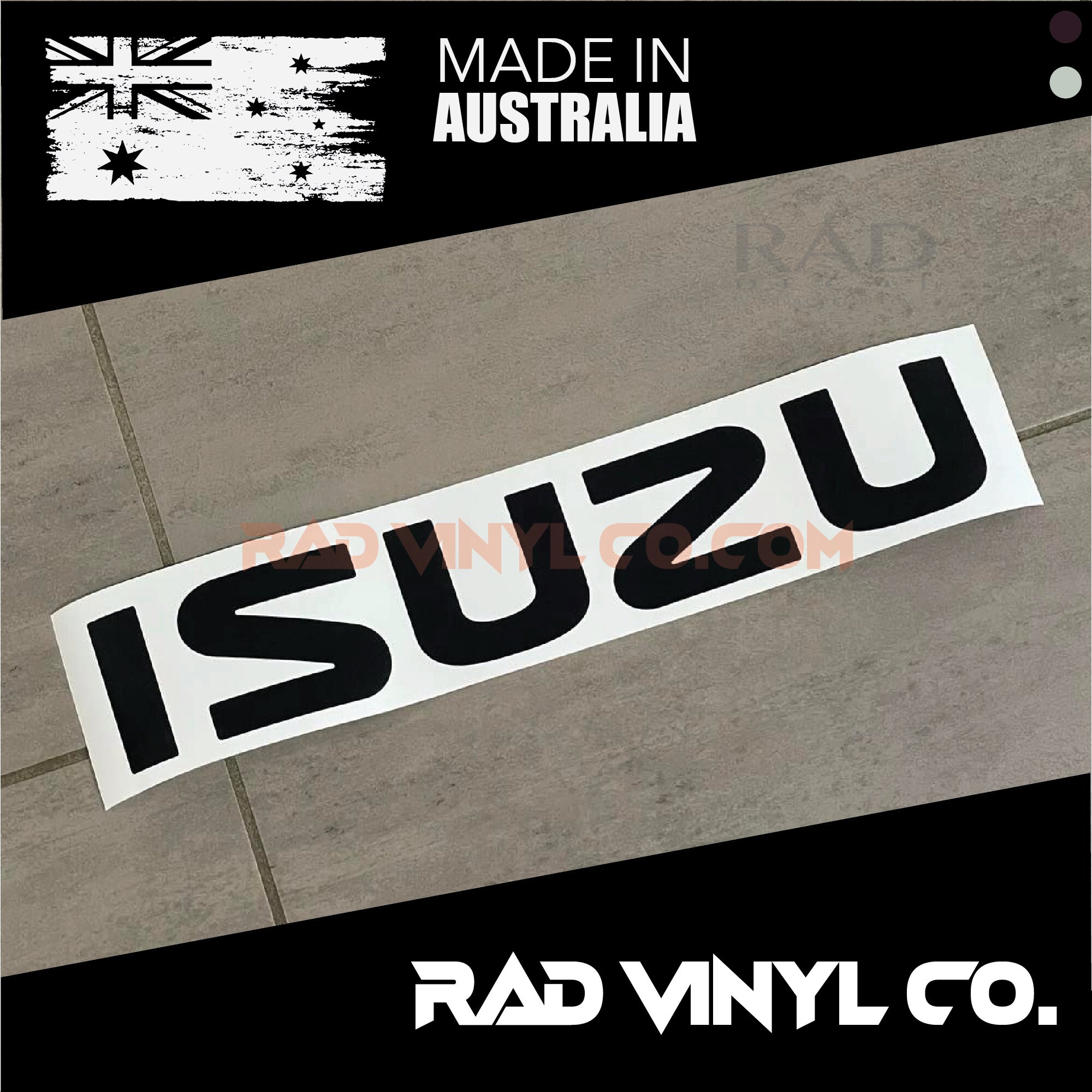 ISUZU D-MAX Tray Body Tailgate | Vinyl Sticker Decal - Etsy Australia