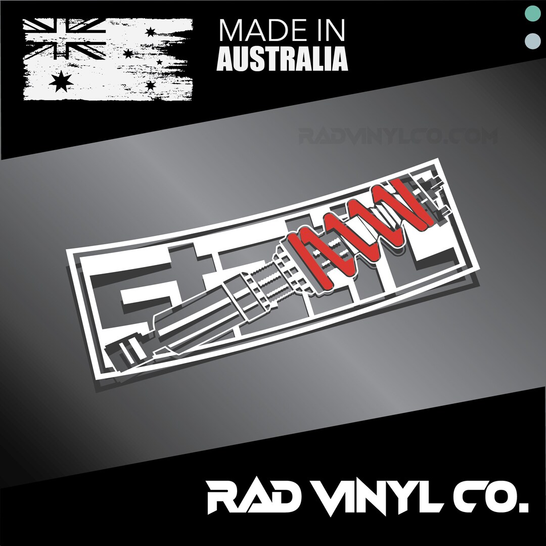 STATIC COILOVER | Vinyl Sticker Decal - Etsy