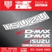ISUZU D-max Outlined Cut Tailgate Vinyl Sticker Decal - Etsy