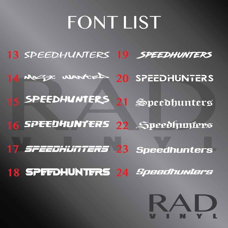 Custom TEXT Car Windshield Text Banner Vinyl Sticker Decal - Etsy