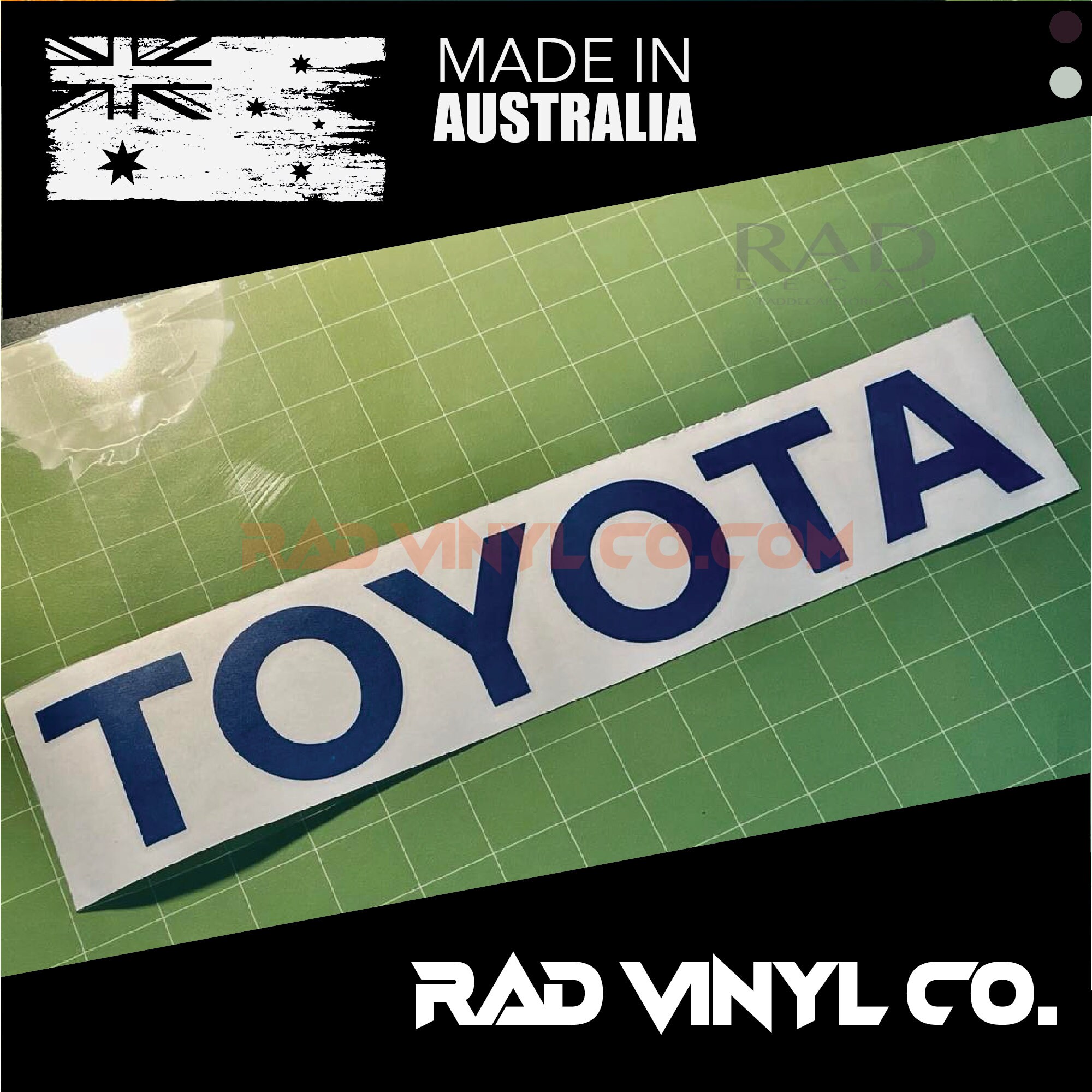 TOYOTA 150 300 Mm Vinyl Sticker Decal - Etsy