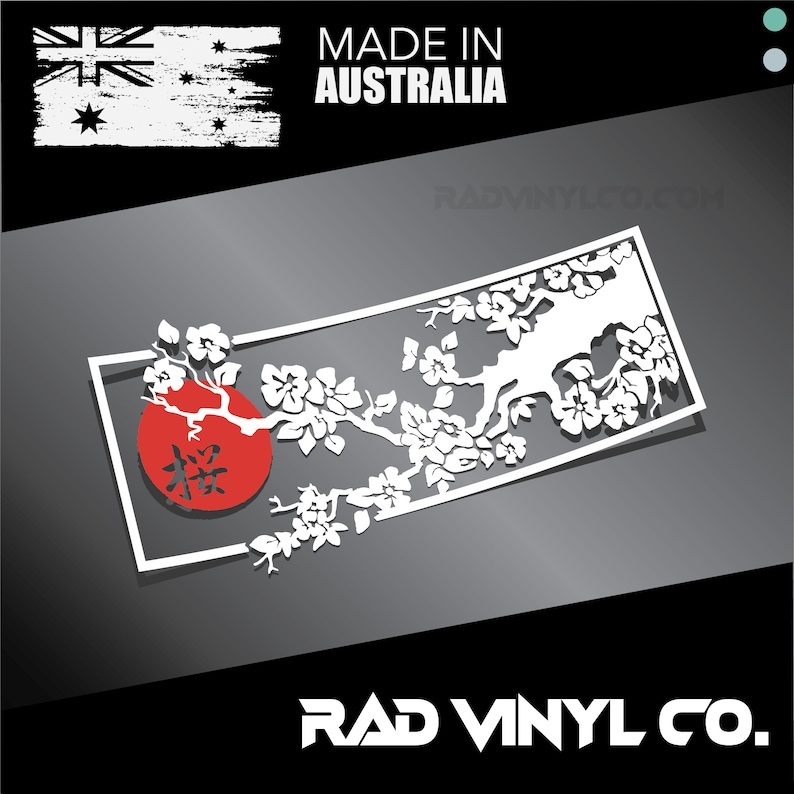 SAKURA TREE Cherry Blossom JDM Vinyl Sticker Decal - Etsy SAKURA TREE Cherry Blossom JDM Vinyl Sticker Decal - Etsy