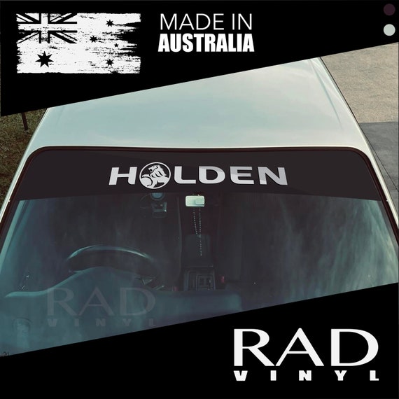 HOLDEN Car Windshield Banner Vinyl Sticker Decal - Etsy Australia