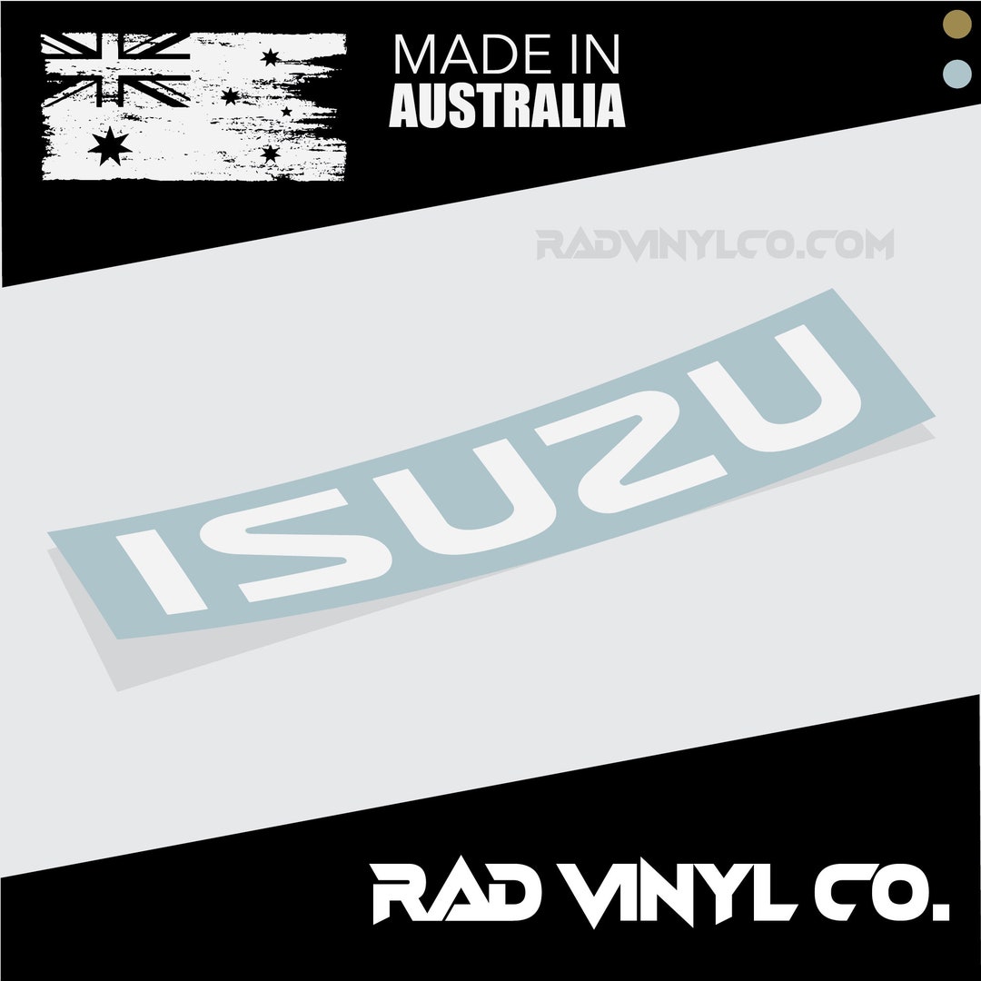ISUZU D-max Tailgate Vinyl Sticker Decal - Etsy UK