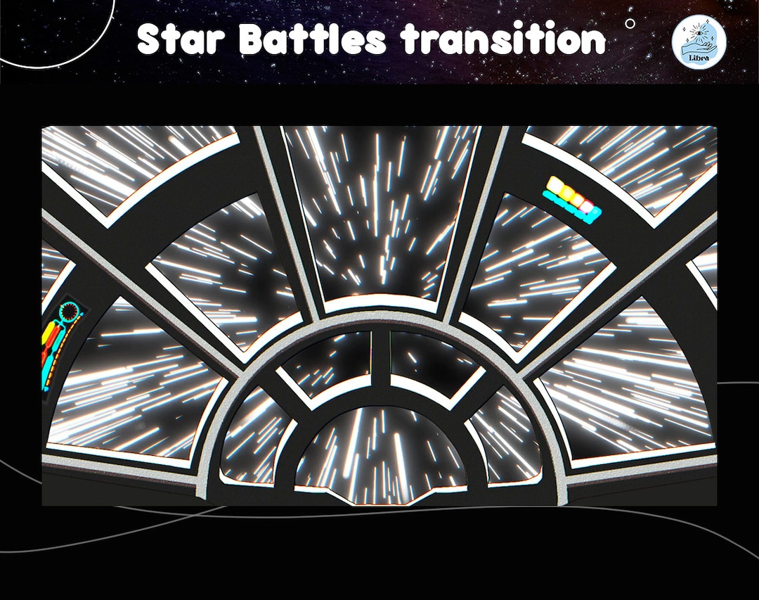 Star Battles Transition, Animated Stinger Transition, Obs Streamlabs ...