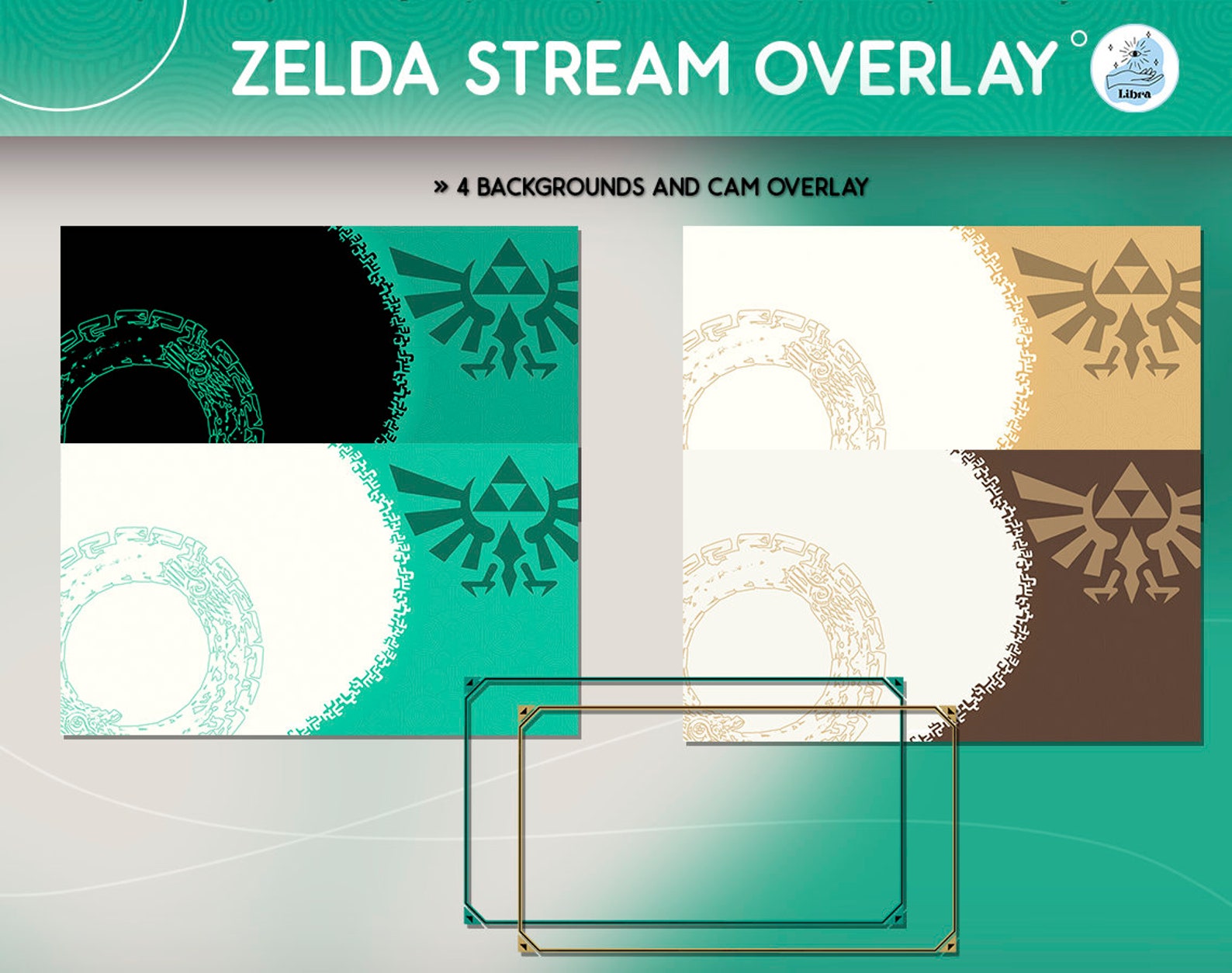 Zelda Tears of the Kingdom Stream Overlay | Animated Twitch Scenes and ...