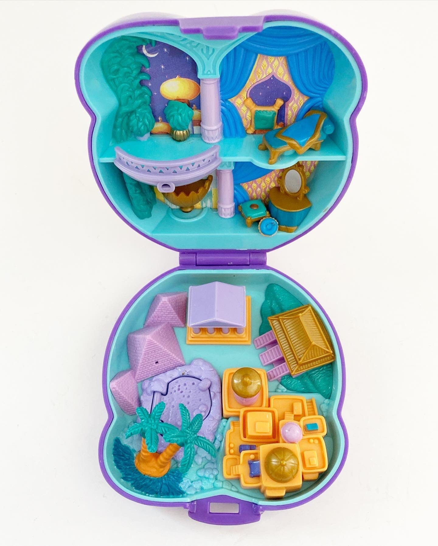 1995 Bluebird Jasmine and Aladdin Compact Toy/polly Pocket - Etsy