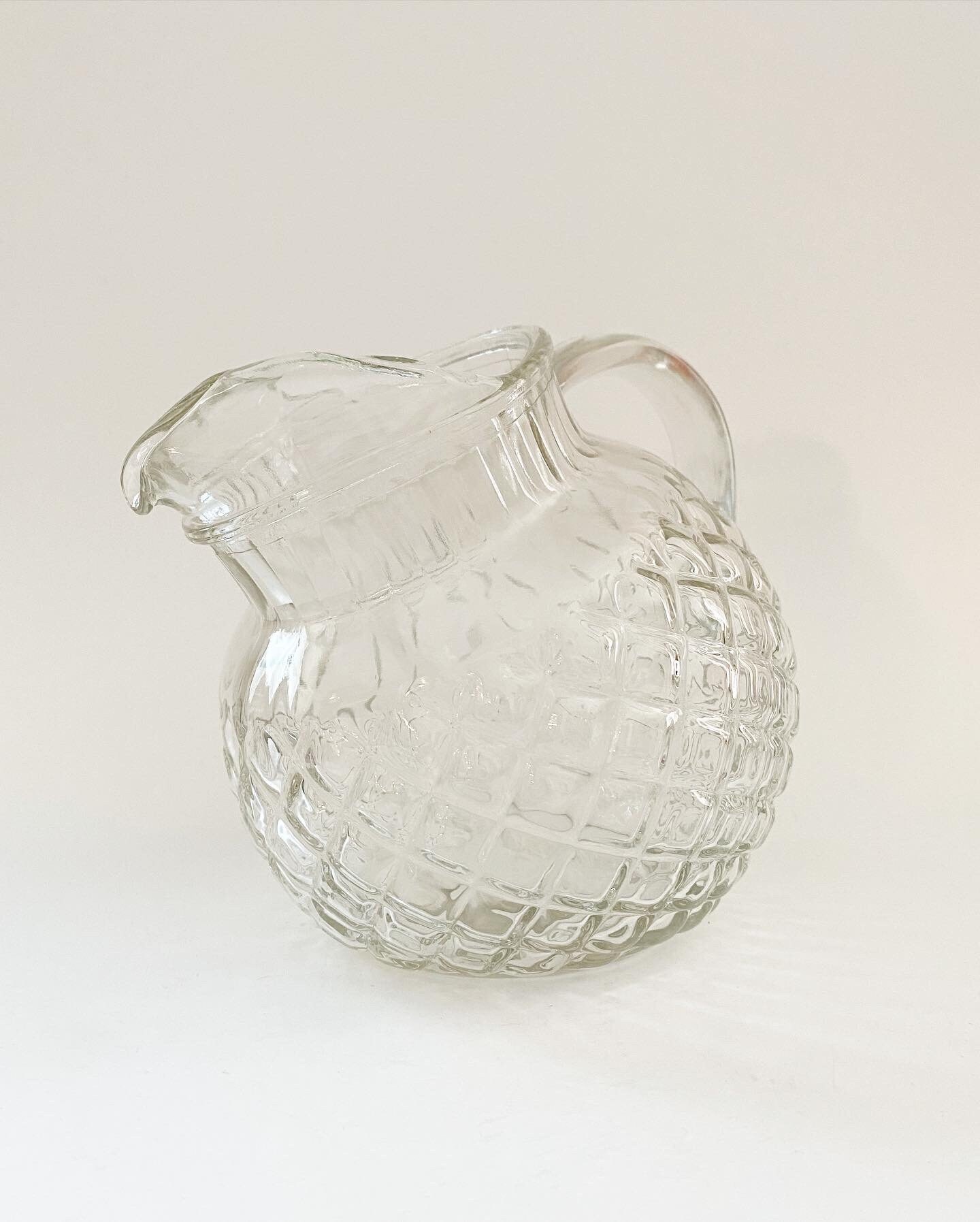 Anchor Hocking Depression Glass Tilt Pitcher From 1930s-1940s. - Etsy