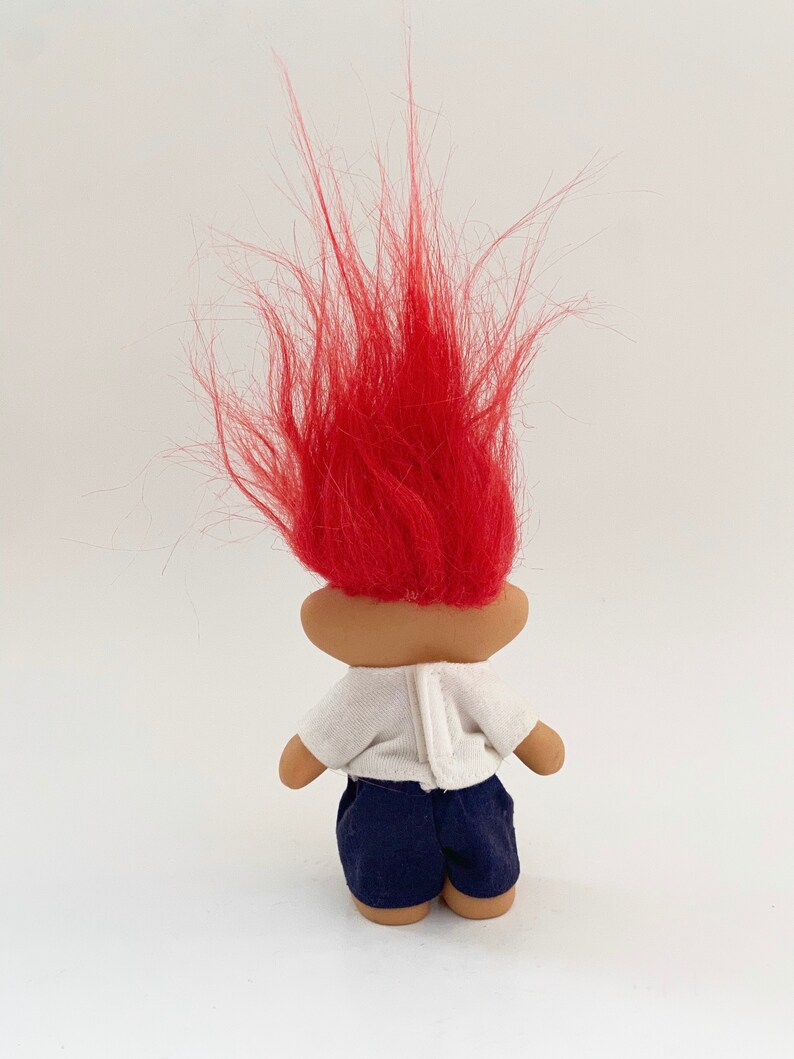 Troll Doll Red Hair I'm Your Lucky Pal 5 - Etsy