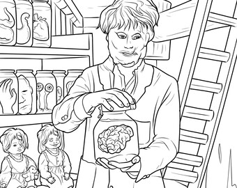 Serial Killer Colouring Book - Etsy UK