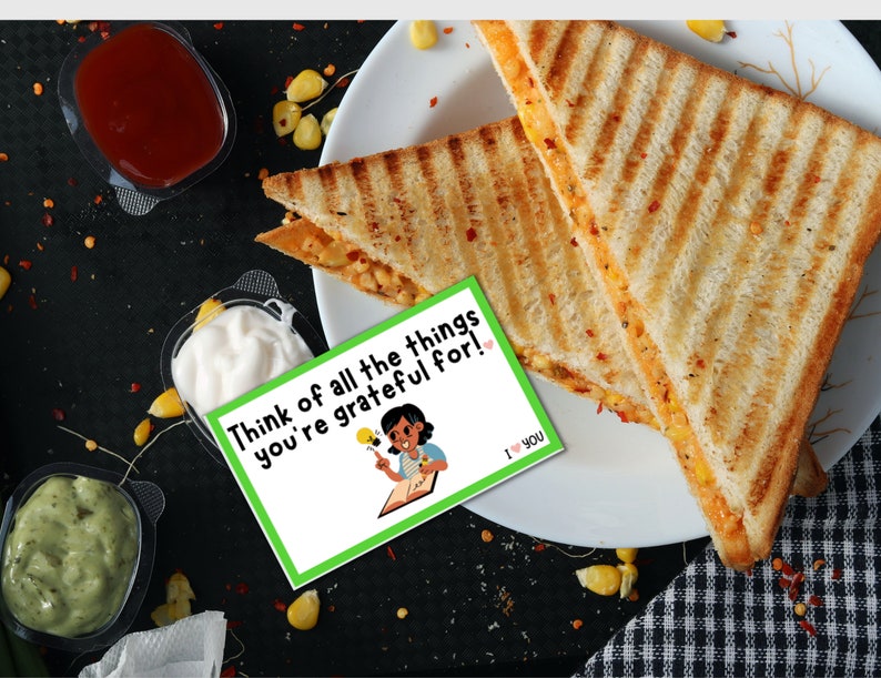 Printable Lunch Box Notes for Kids, Teen Lunch Box Notes, Lunch Box ...