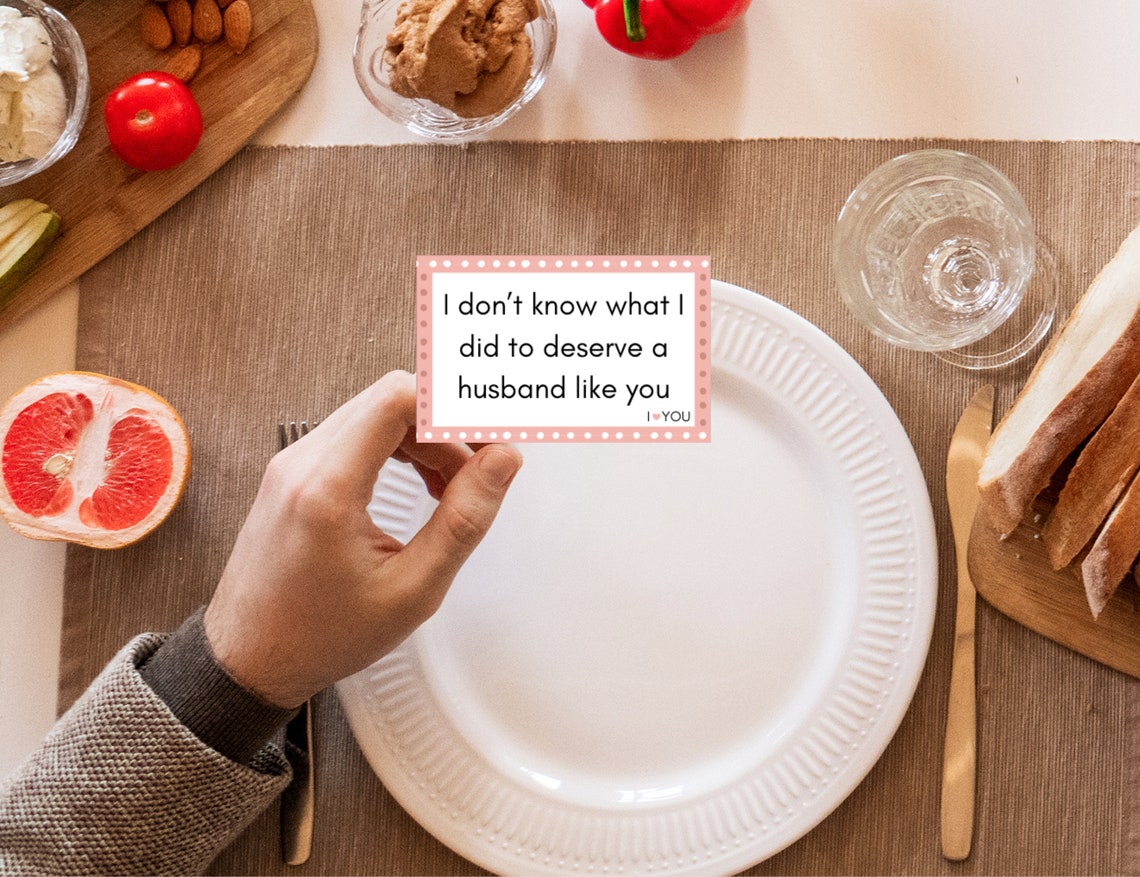 Printable Love Notes, Printable Lunch Notes, Lunch Box Notes for ...