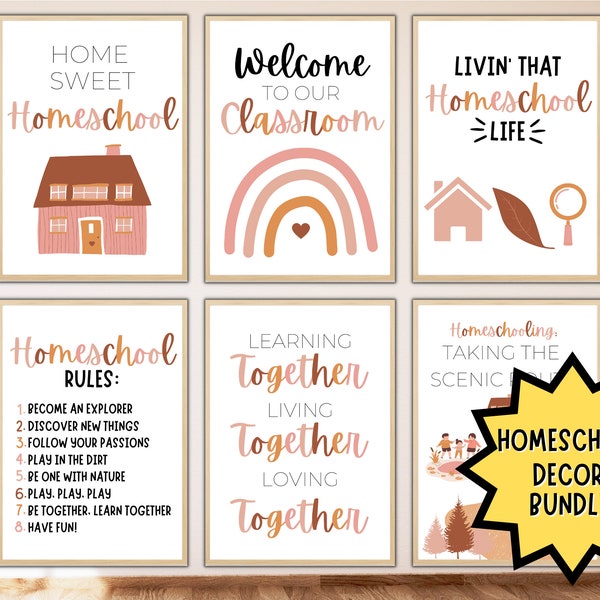Homeschool Decor - Etsy