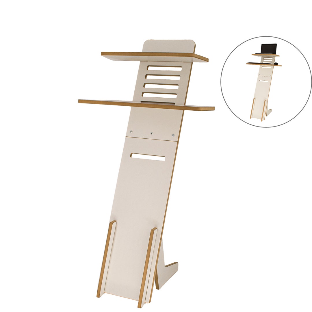 Standing Desk XL Standing Desk Desk Attachment Laptop - Etsy