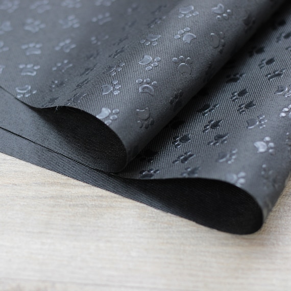 Antirutsch Stoff mit Pfoten Meterware zum basteln und - Etsy.de