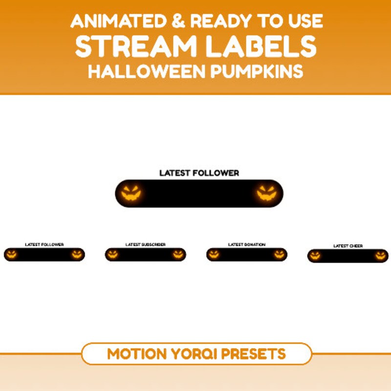 Halloween Twitch Overlay - Etsy