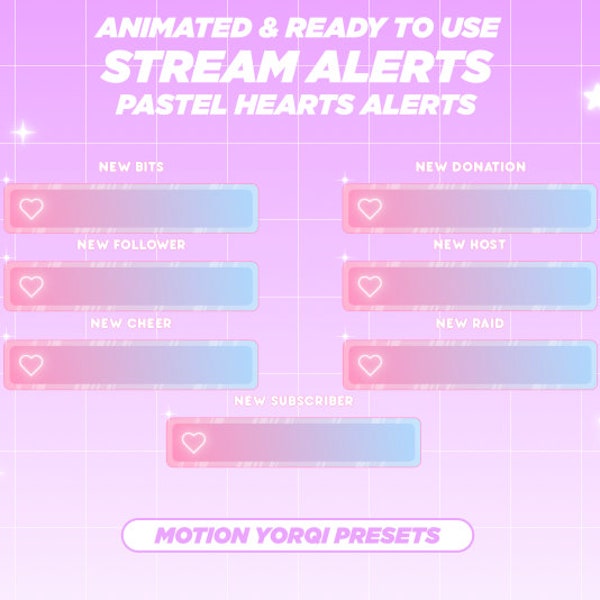 Heart Kawaii Twitch - Etsy