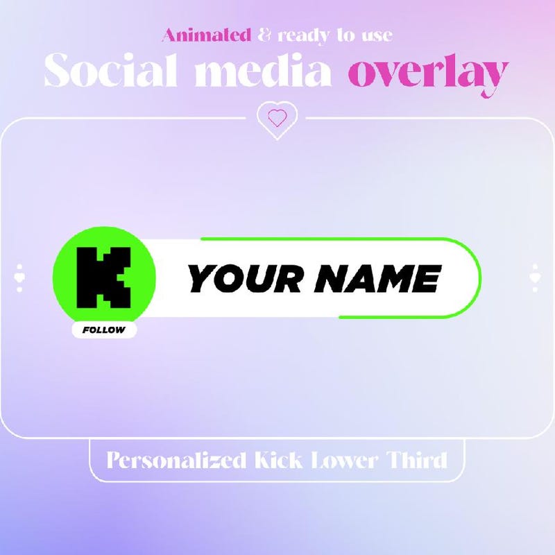 Kick Banner - Etsy