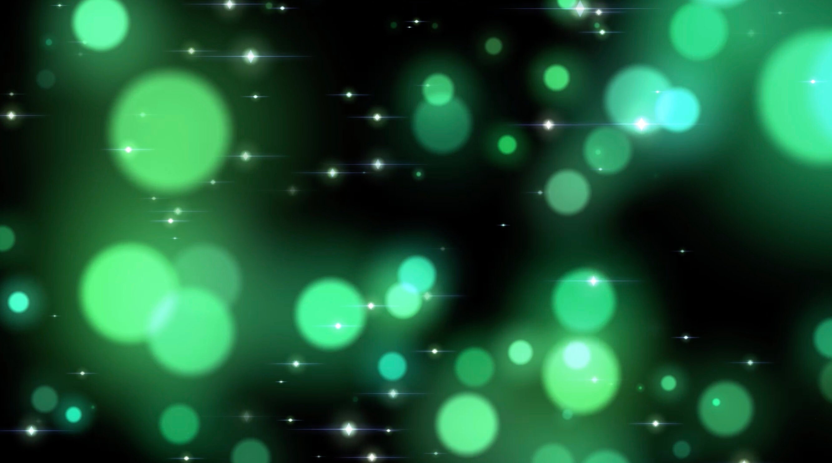 Animated Twitch Stream Green Pretty Particle Overlay Calming - Etsy