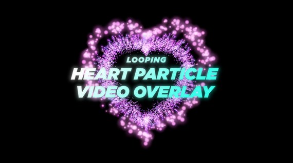 Animated Twitch Stream Heart Explosion Particle Overlay - Etsy