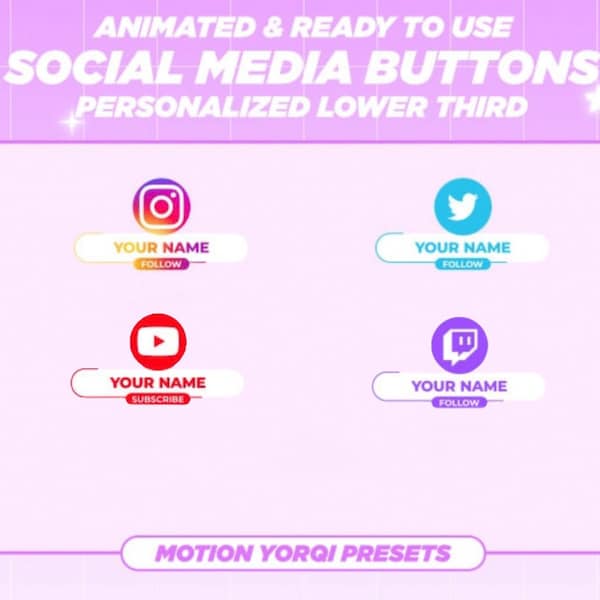 Social Media Overlay - Etsy