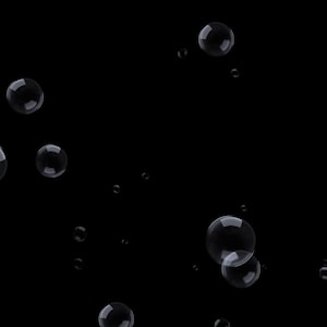 Animated Twitch Stream White Bubbles Particle Overlay, Floating Water ...