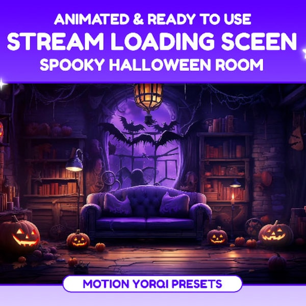 Halloween Starting Screens - Etsy
