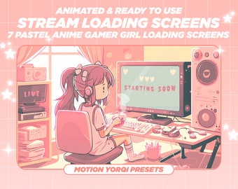Twitch Anime Starting Screens - Etsy
