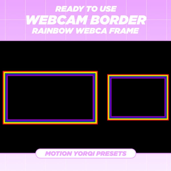 Custom Webcam Border - Etsy