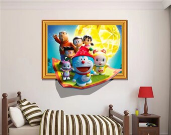 Doraemon Wall - Etsy