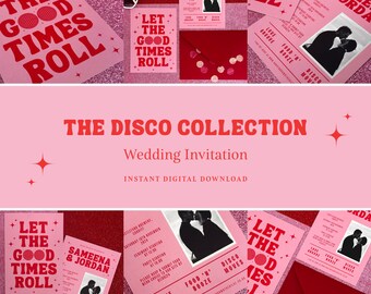 Wedding Invitation Template Digital Editable Canva Invite - Etsy