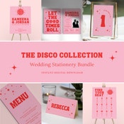 Printable Funky Retro Record Player Wedding Invitation Suite, 70s ...