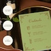 Wes Anderson Inspired Cocktail Menu - Digital Editable Canva Bar Menu ...